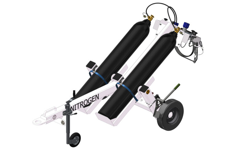 TMH RD65 - Chariot deux bouteilles azote - TECHMAN-HEAD