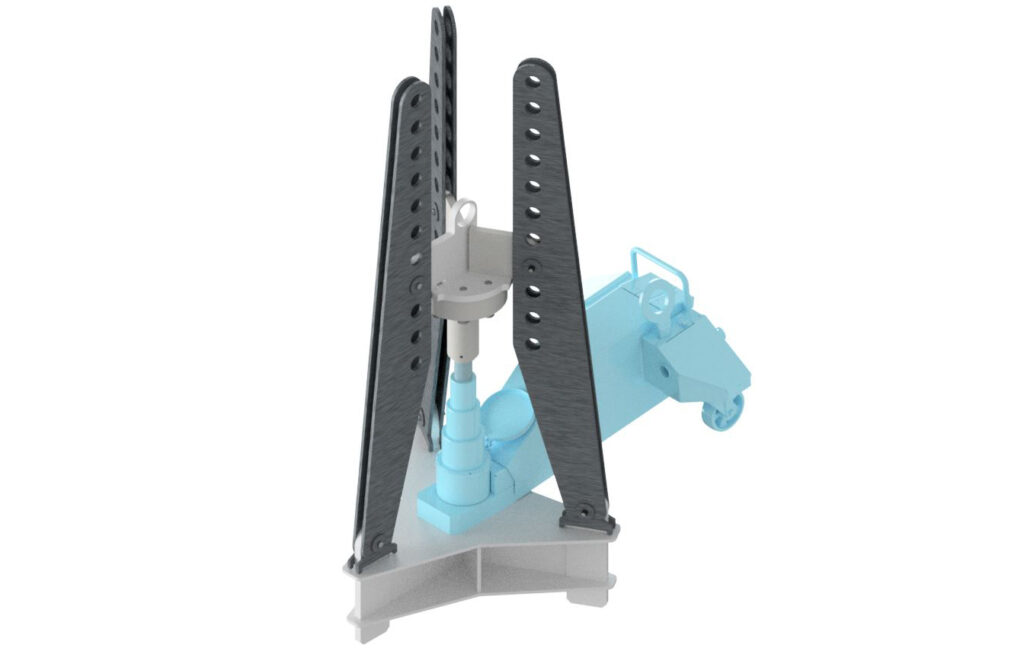 TMH TT15 – Portique d’essais transportable 100 t - TECHMAN-HEAD